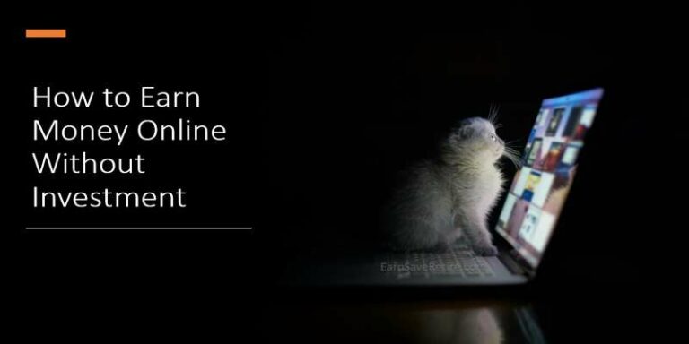 How to Earn Money Online Without Investment - 20 Ways - Earn Save Retire